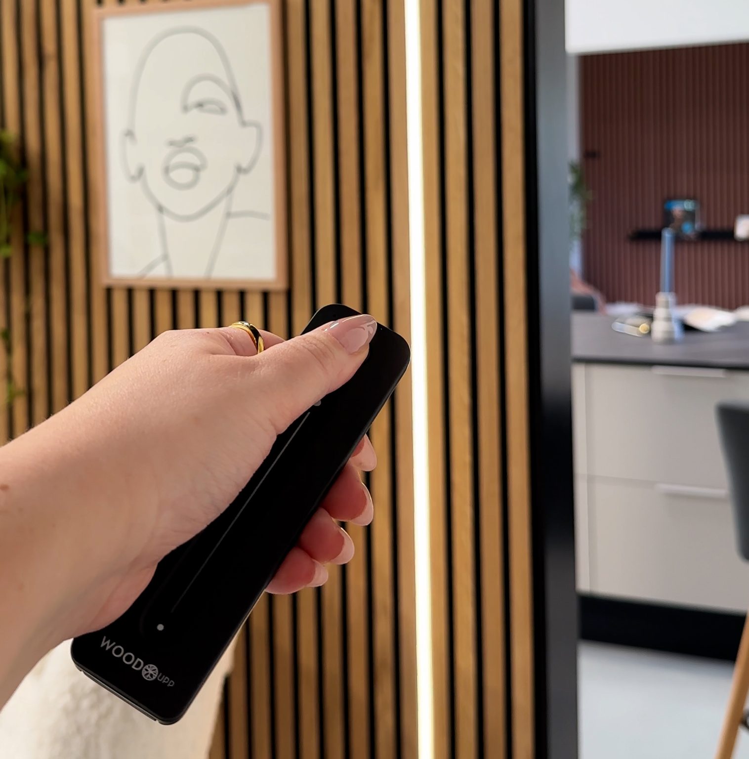 LED-afstandsbediening - WoodUpp Belgium